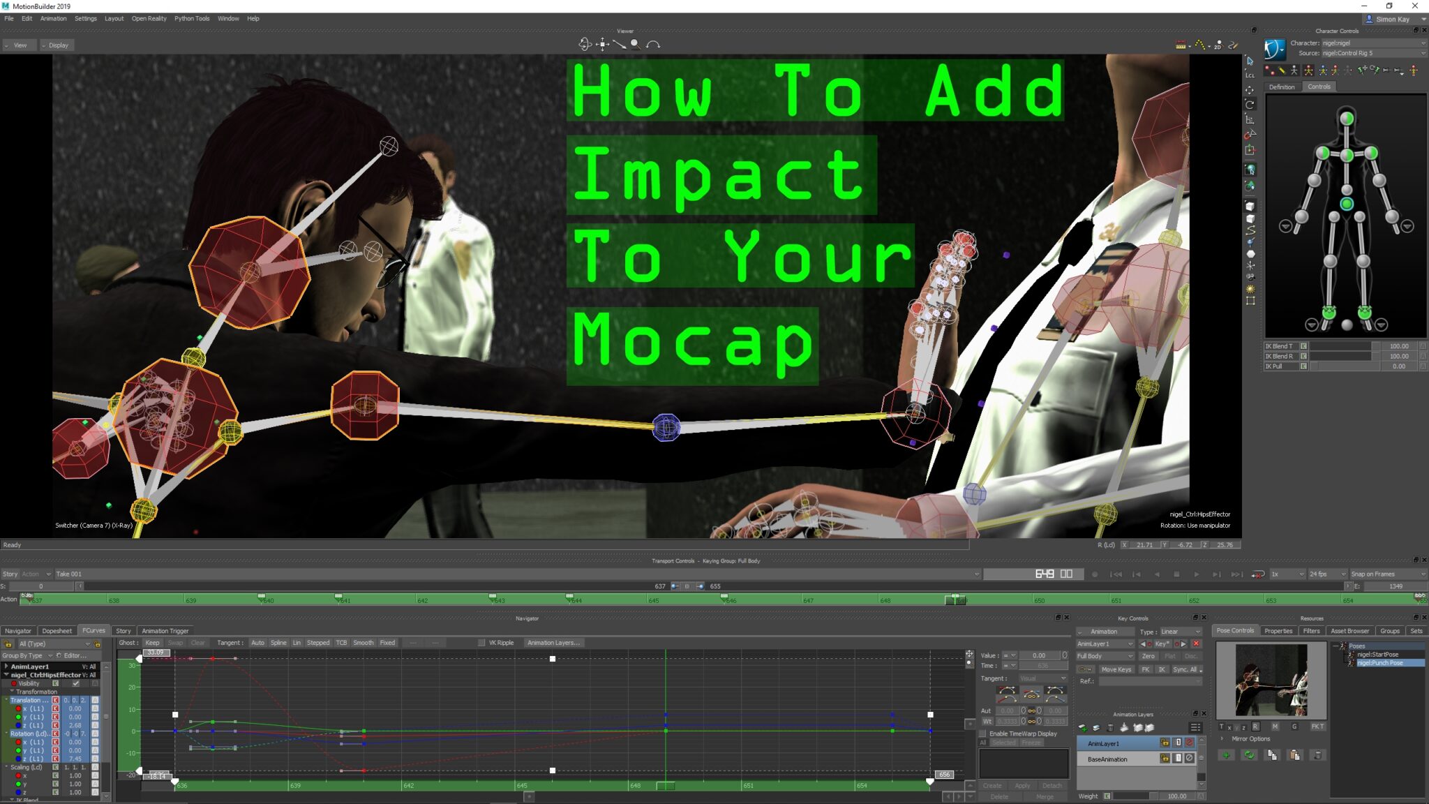 MotionBuilder Tutorials Archives - Mocappys